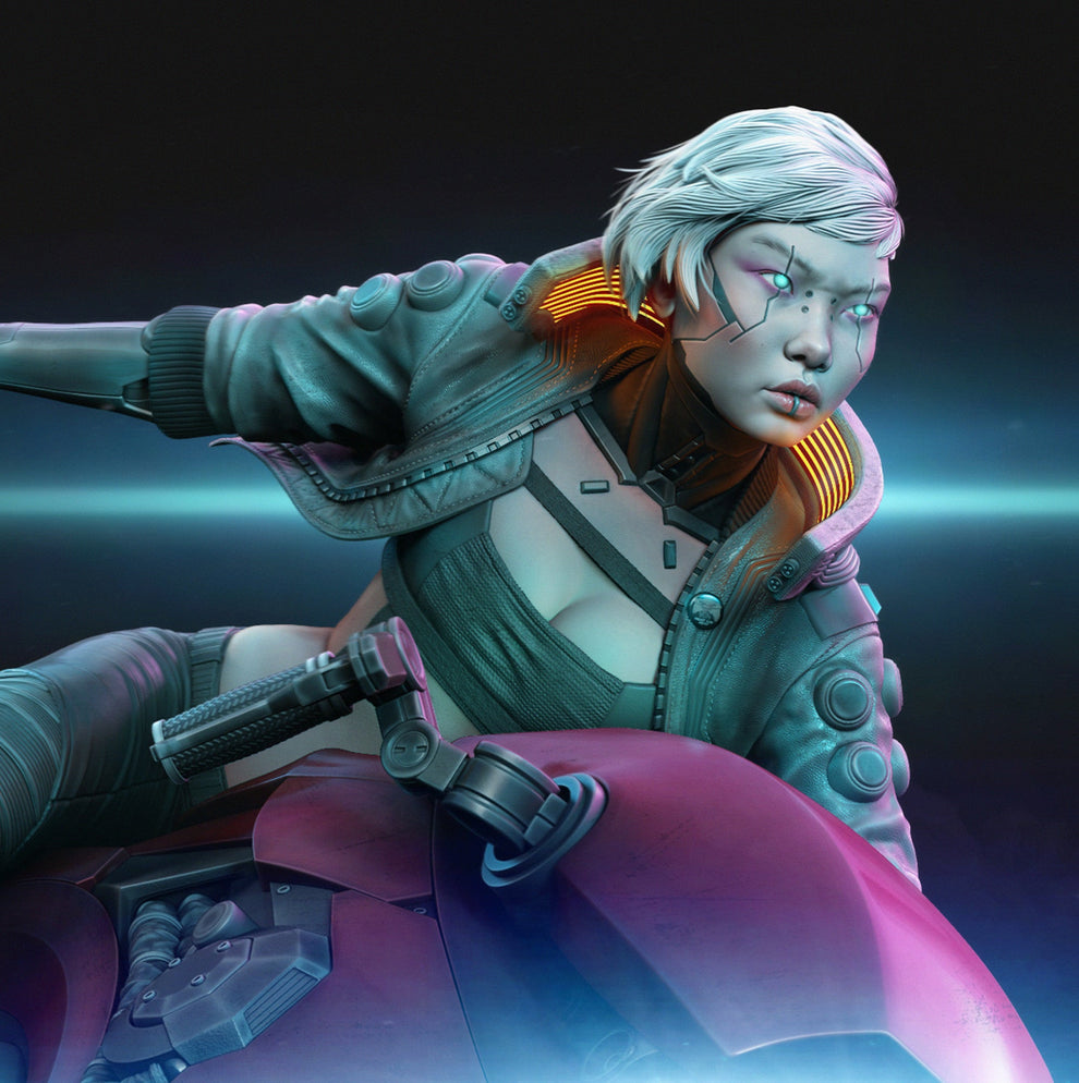 Dystopia Cyberpunk 2077 - STL 3D Print Files – My Stl