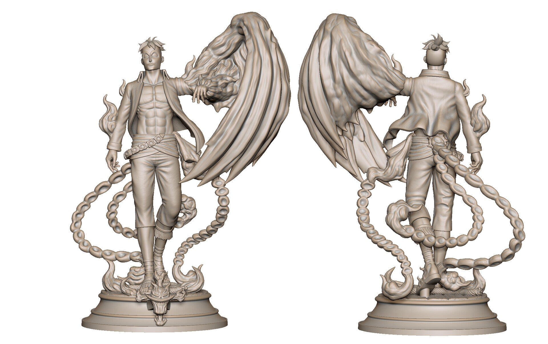 Marco - One Piece STL 3D Print Files – My Stl Marco - One Piece STL 3D Print Files – My Stl