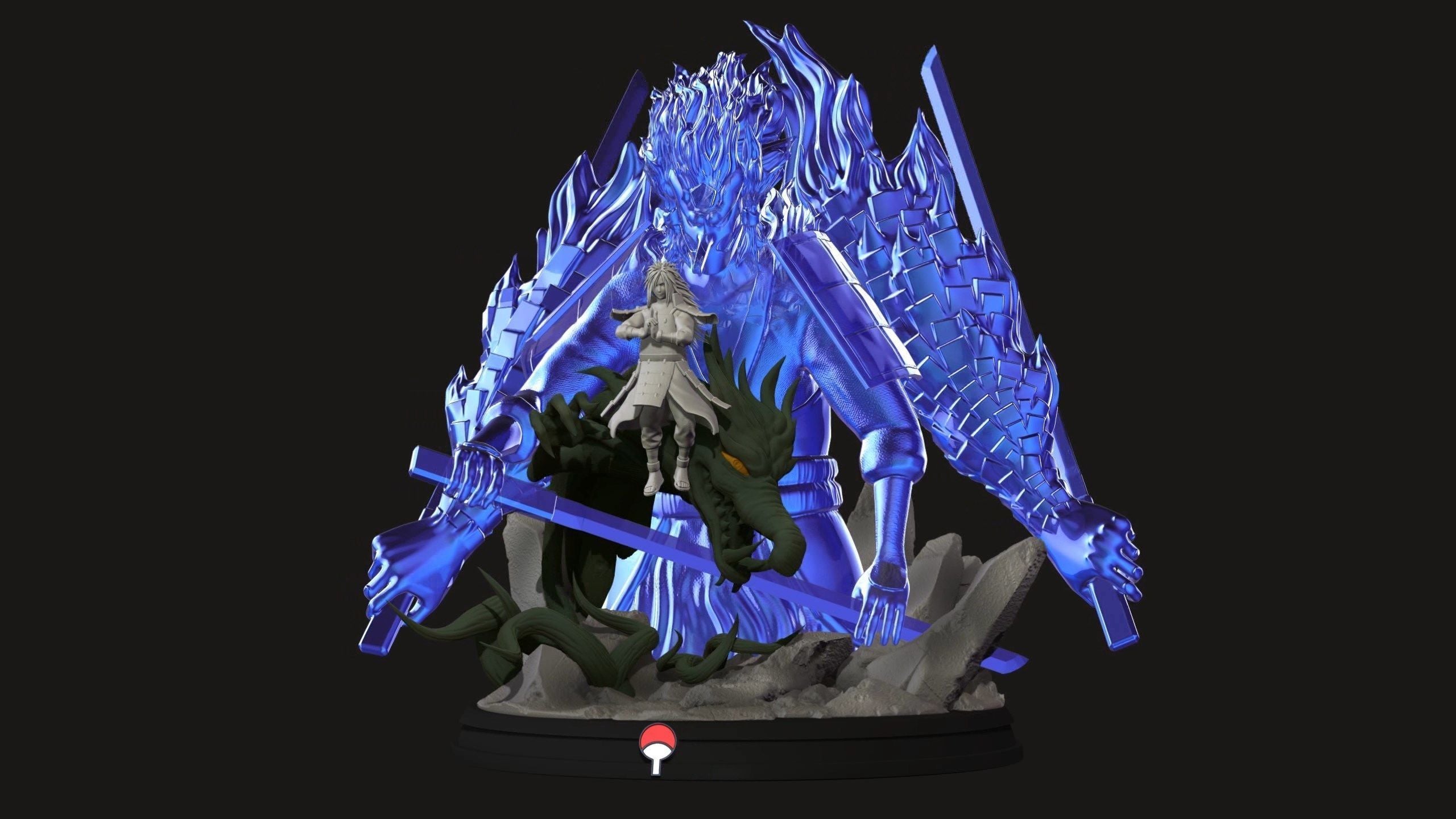 Madara Uchiha With Susanoo - Naruto - STL 3D Print Files – My Stl