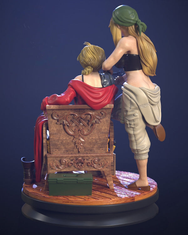 Female Edward Elric V2 - Fullmetal Alchemist - STL 3D Print Files – My Stl