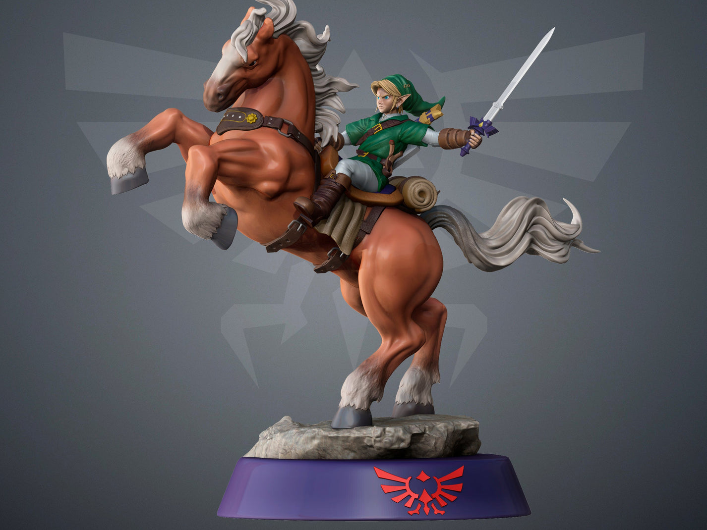 Link & Epona - The Legend of Zelda - STL 3D Print Files – My Stl