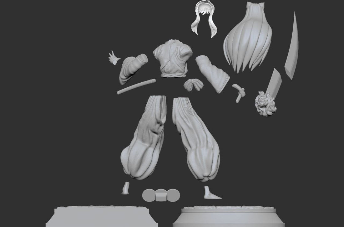 Inuyasha - Dog Demon - STL 3D Print Files – My Stl