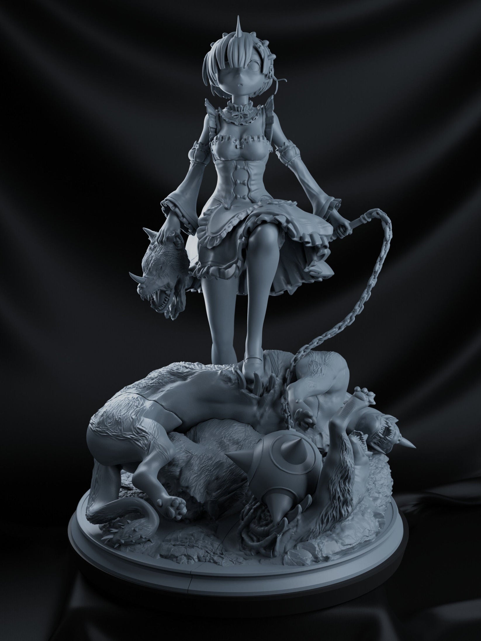 Rem - Re:Zero - STL 3D Print Files – My Stl