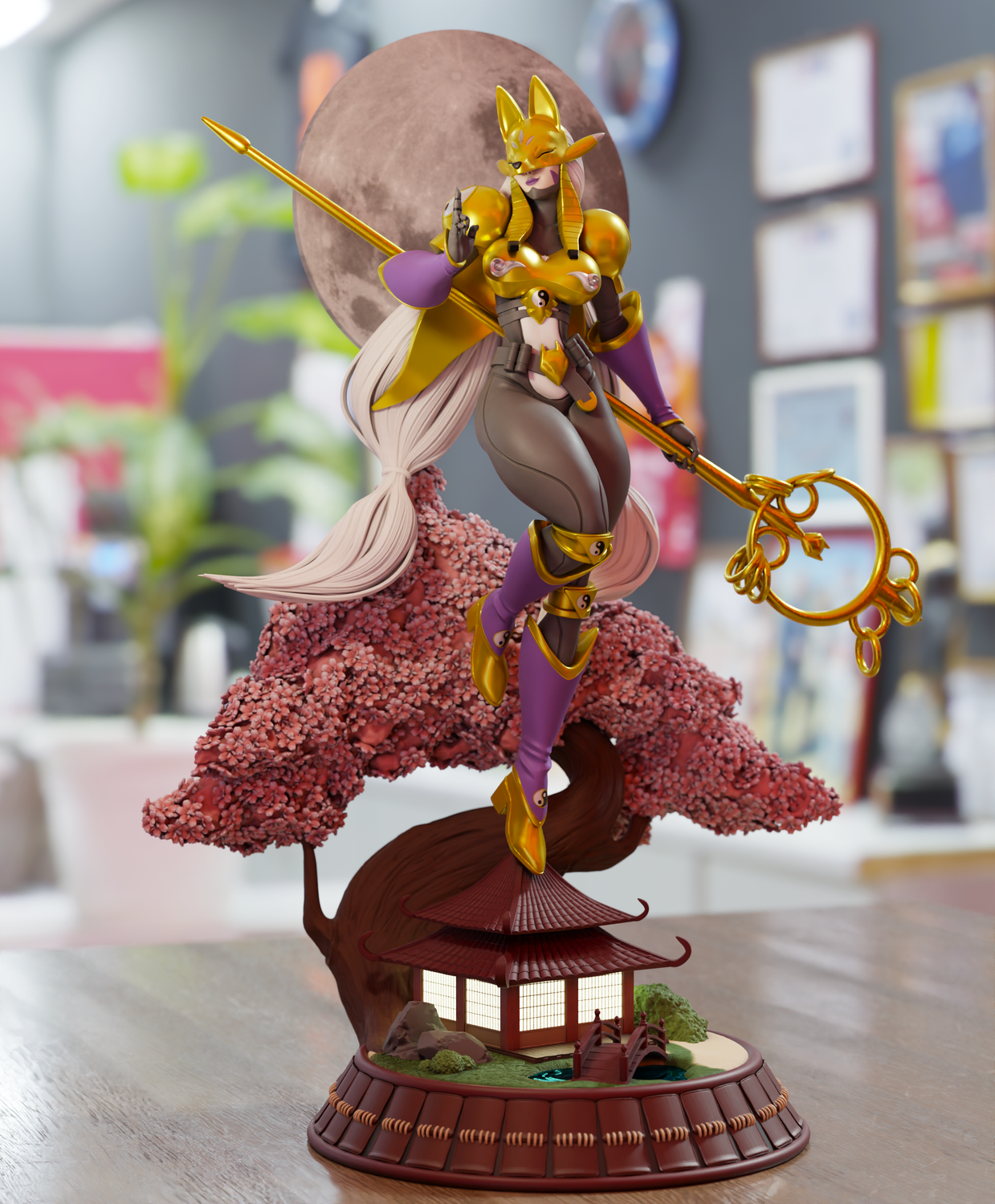 Sakuyamon - Digimon - STL 3D Print Files – My Stl