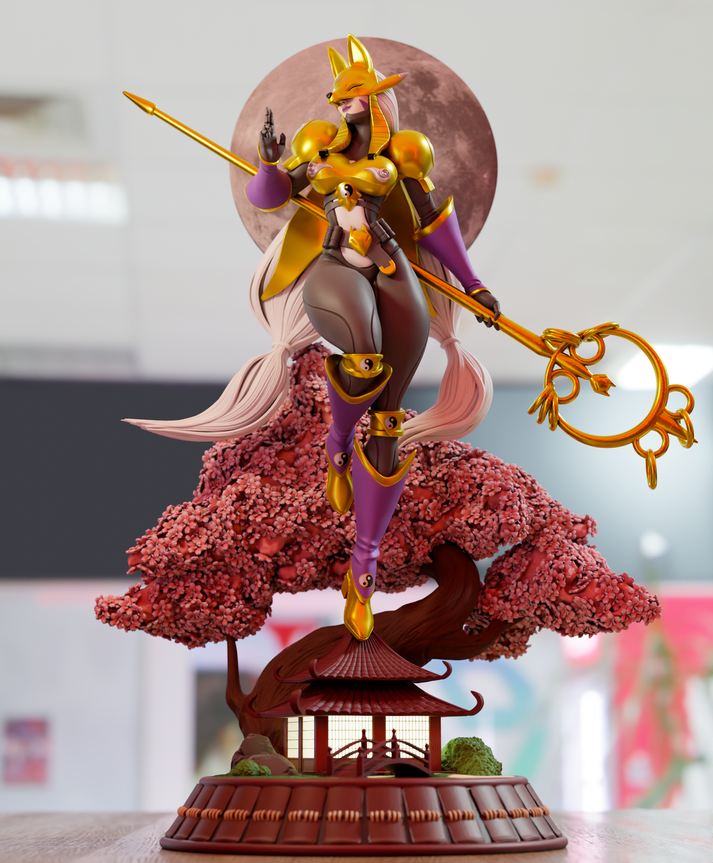 Sakuyamon - Digimon - STL 3D Print Files – My Stl