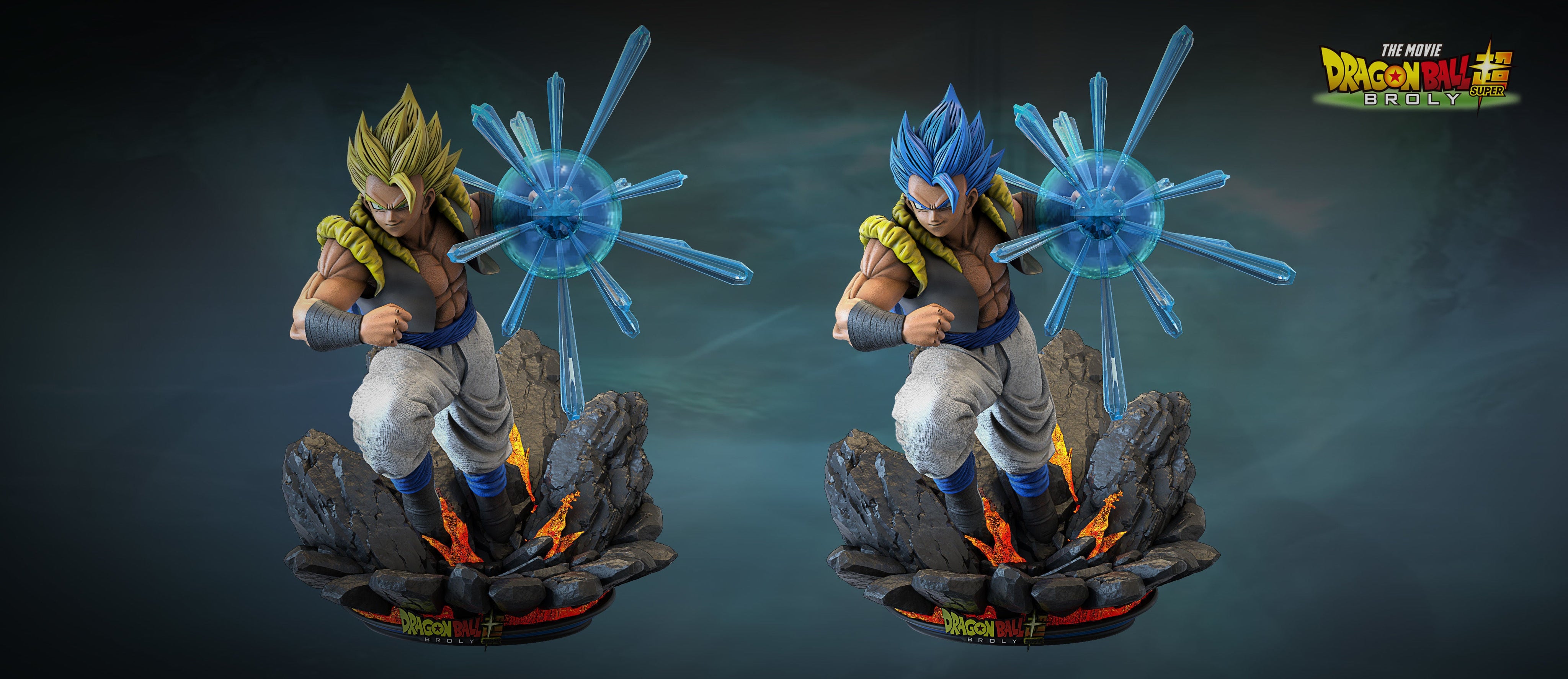 Gogeta Blue - Dragon Ball - STL 3D Print Files – My Stl