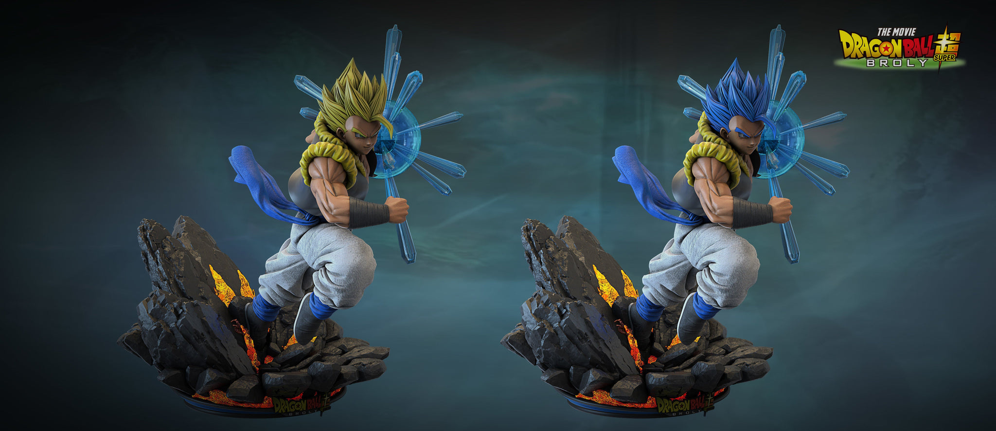 Gogeta Blue - Dragon Ball - STL 3D Print Files – My Stl