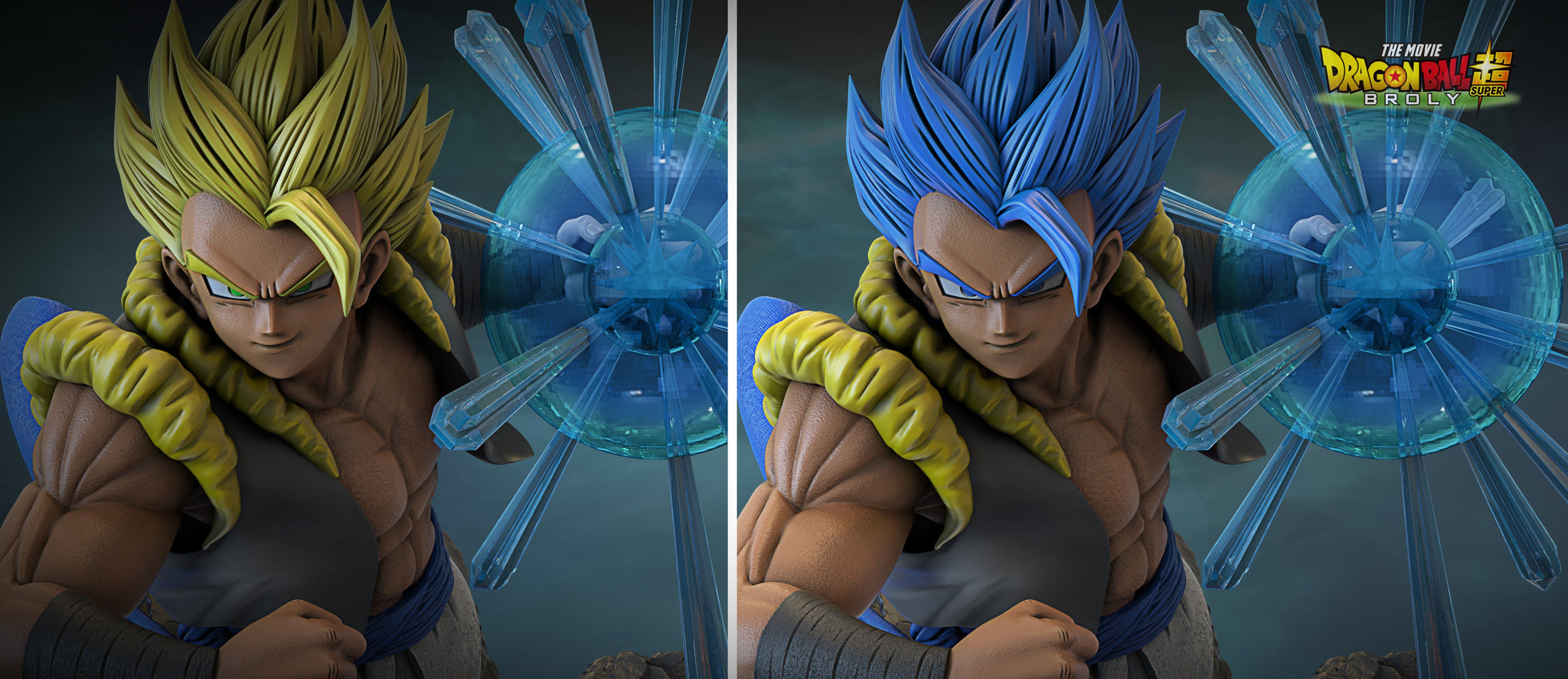 Gogeta Blue - Dragon Ball - STL 3D Print Files – My Stl