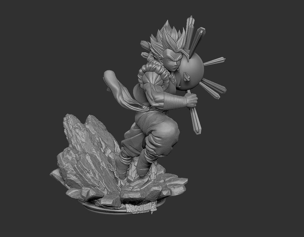Gogeta Blue - Dragon Ball - STL 3D Print Files – My Stl