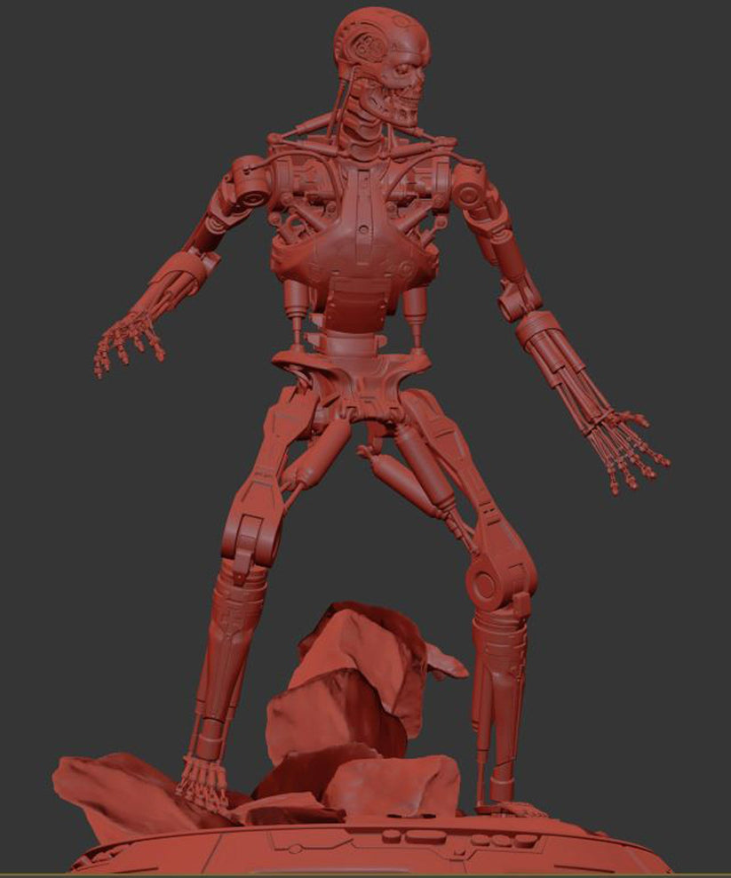 Terminator - T-800 Endoskeleton - STL 3D Print Files – My Stl