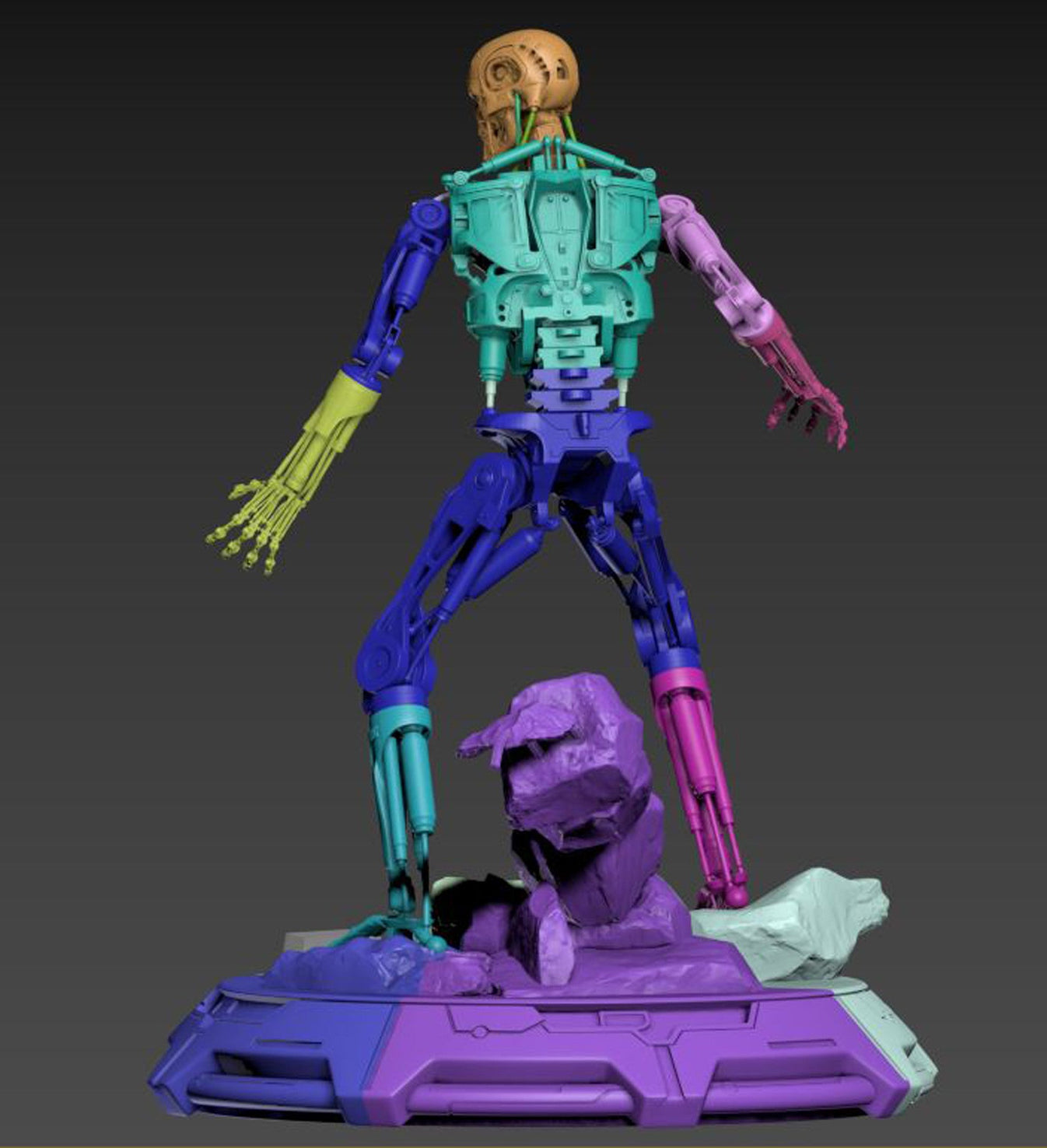 Terminator - T-800 Endoskeleton - STL 3D Print Files – My Stl