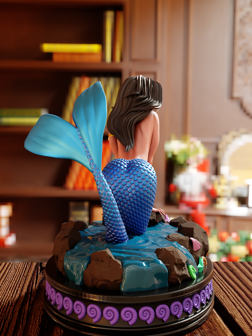 The Little Mermaid NSFW - Mermaid Princess Ariel - STL 3D Print Files ...